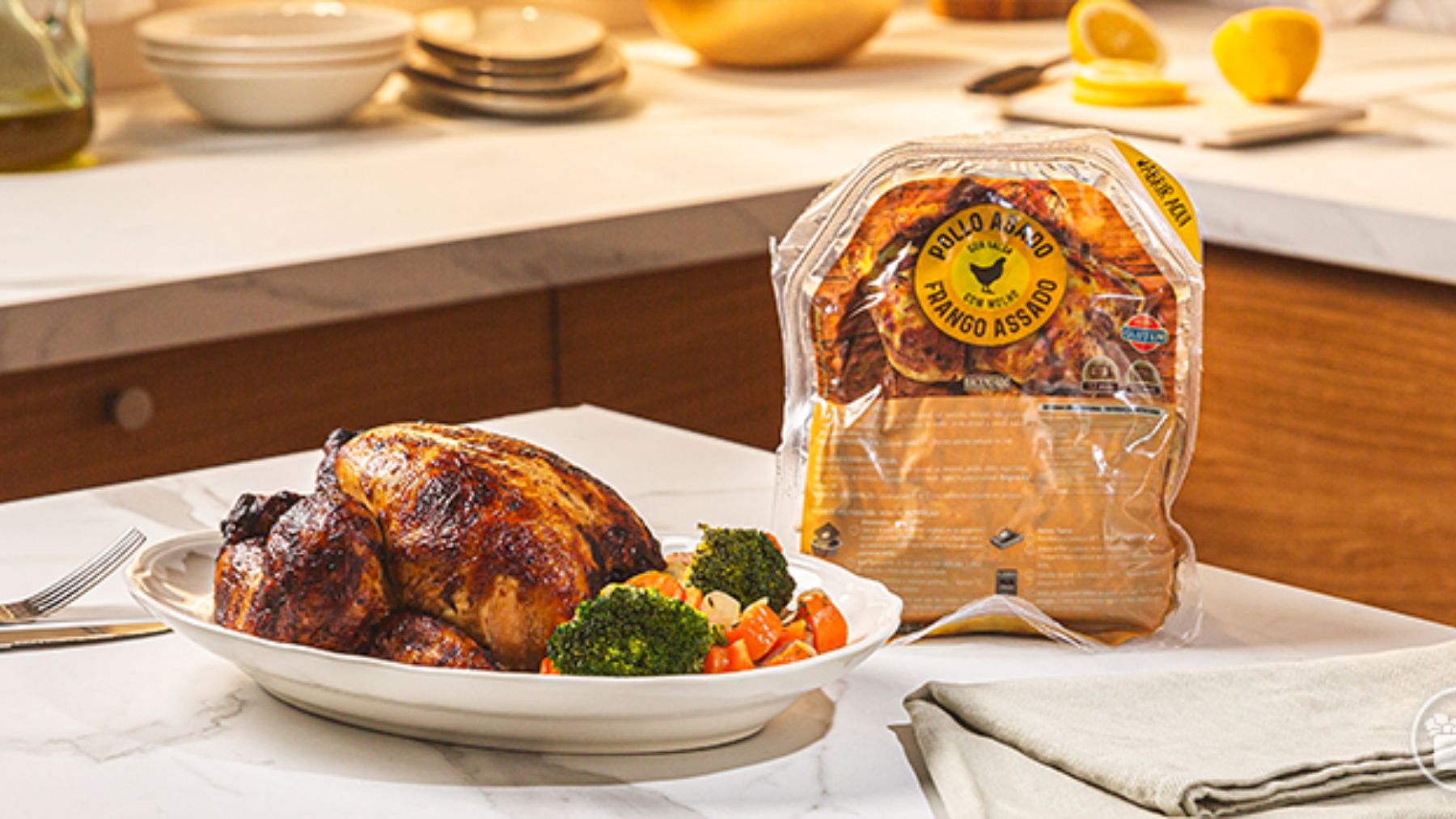 Mercadona te salva una comida con el pollo asado entero que tendrás listo en 12 minutos