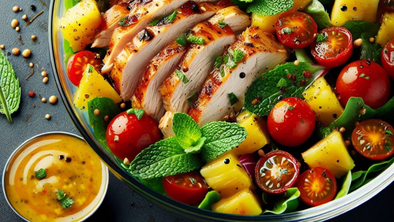 Receta ensalada de pollo fría: ligera y completa