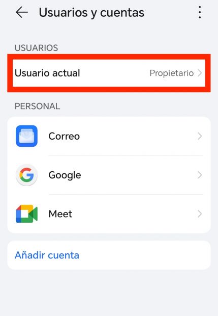 Cómo crear un usuario invitado en un móvil Android