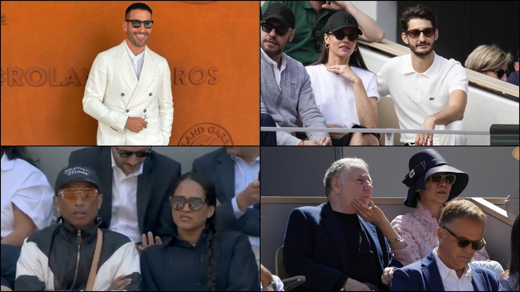 La Philippe Chatrier se llenó de VIP para la final de Roland Garros