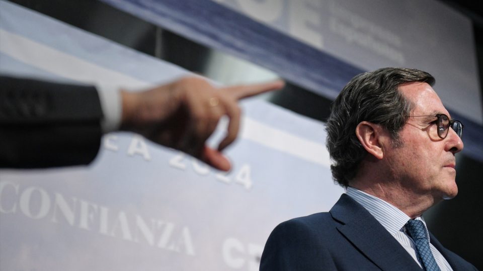 Garamendi CEOE: atrae a los más críticos con su discurso contra Díaz