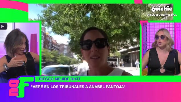 Marta Riesco carga contra Anabel Pantoja en 'Ni que fuéramos': "Es una ...