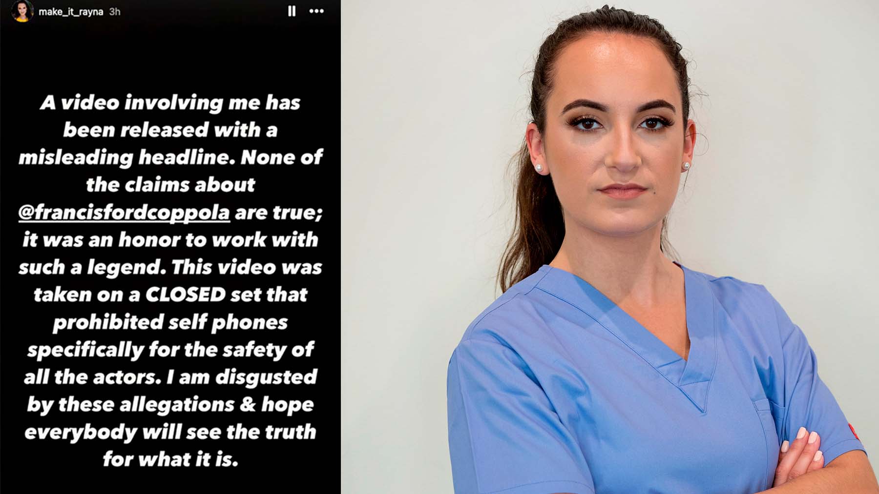 Una actriz defiende a Francis Ford Coppola tras las acusaciones en el ...