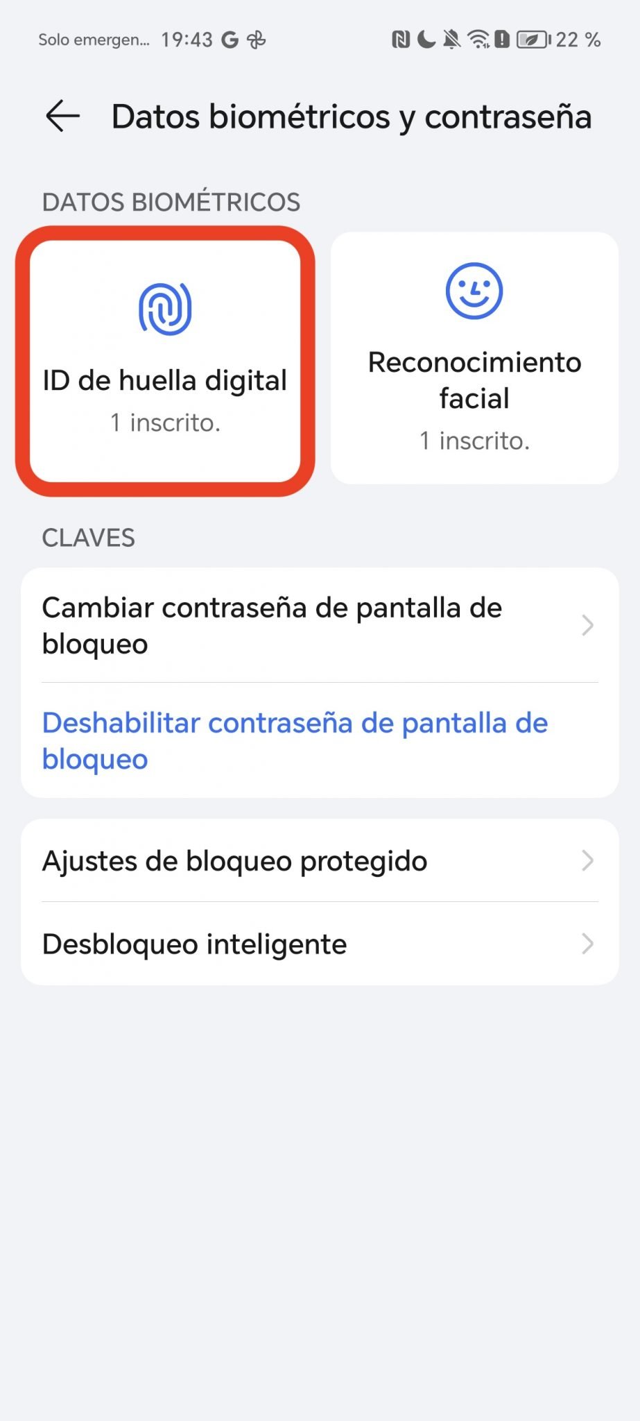 Así puedes añadir una huella digital extra en tu móvil Android