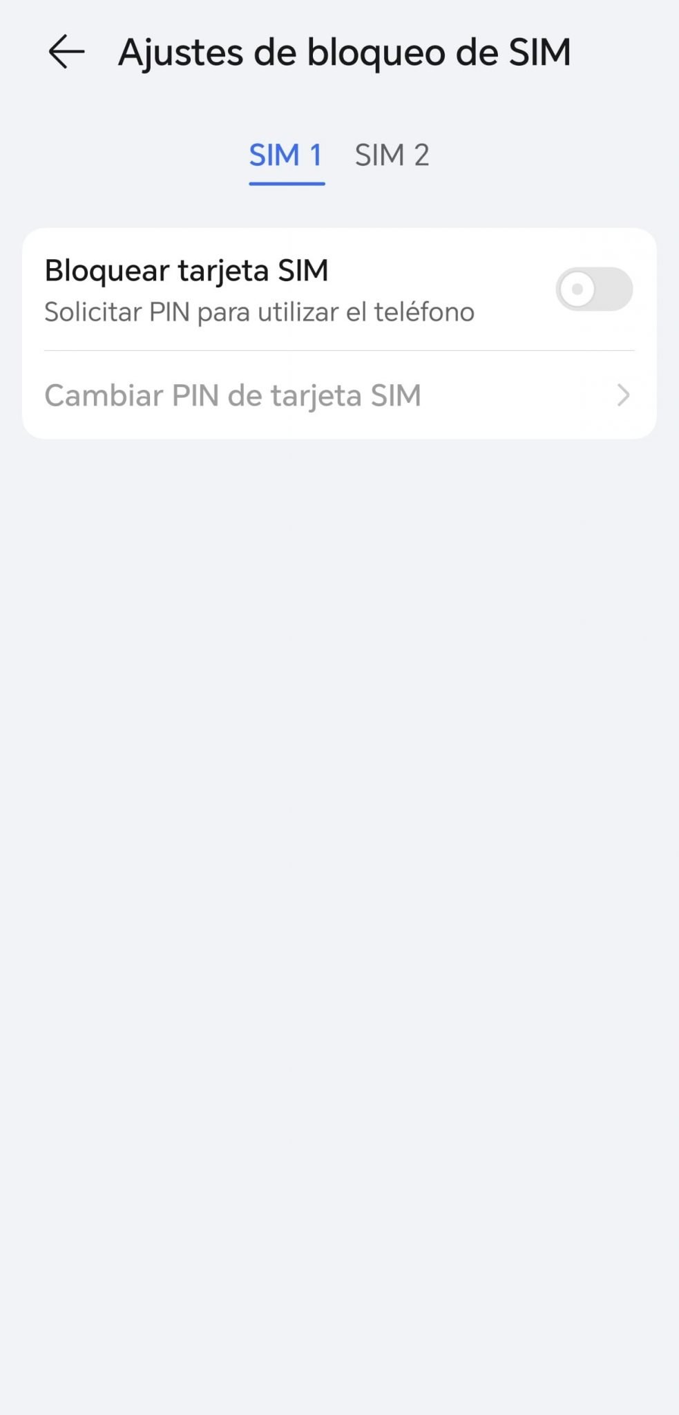 Cómo quitar el PIN de la SIM en un móvil Android
