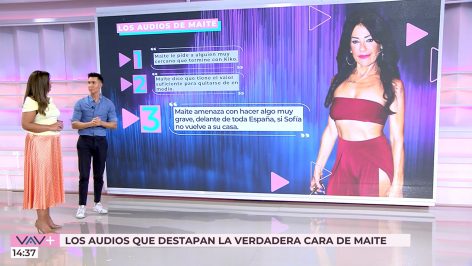 Maite Galdeano: sale a la luz el contenido de unos audios atacando a Sofía Suescun