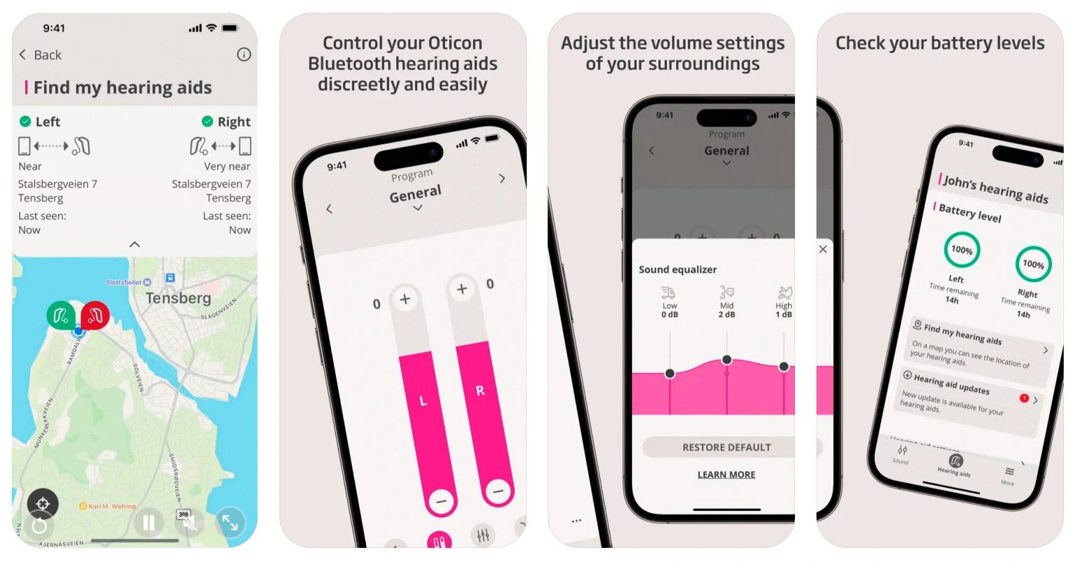Oticon Companion, la app clave para personas con dificultades de audición