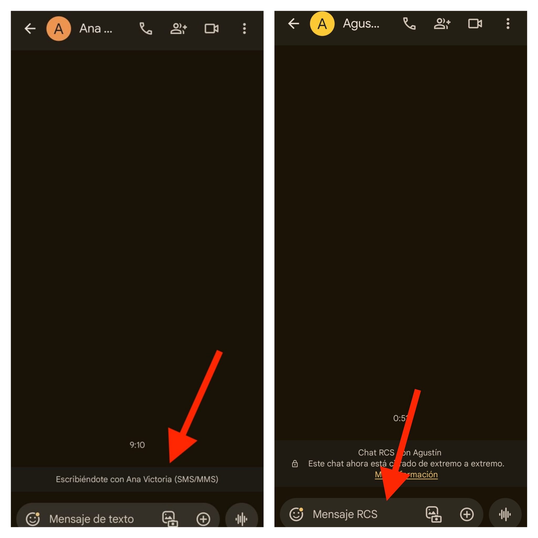 Mensajes RCS: qué son, ventajas y cómo activarlos