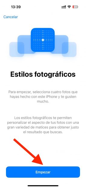 Cómo predefinir paso a paso los estilo fotográficos en el iPhone 16