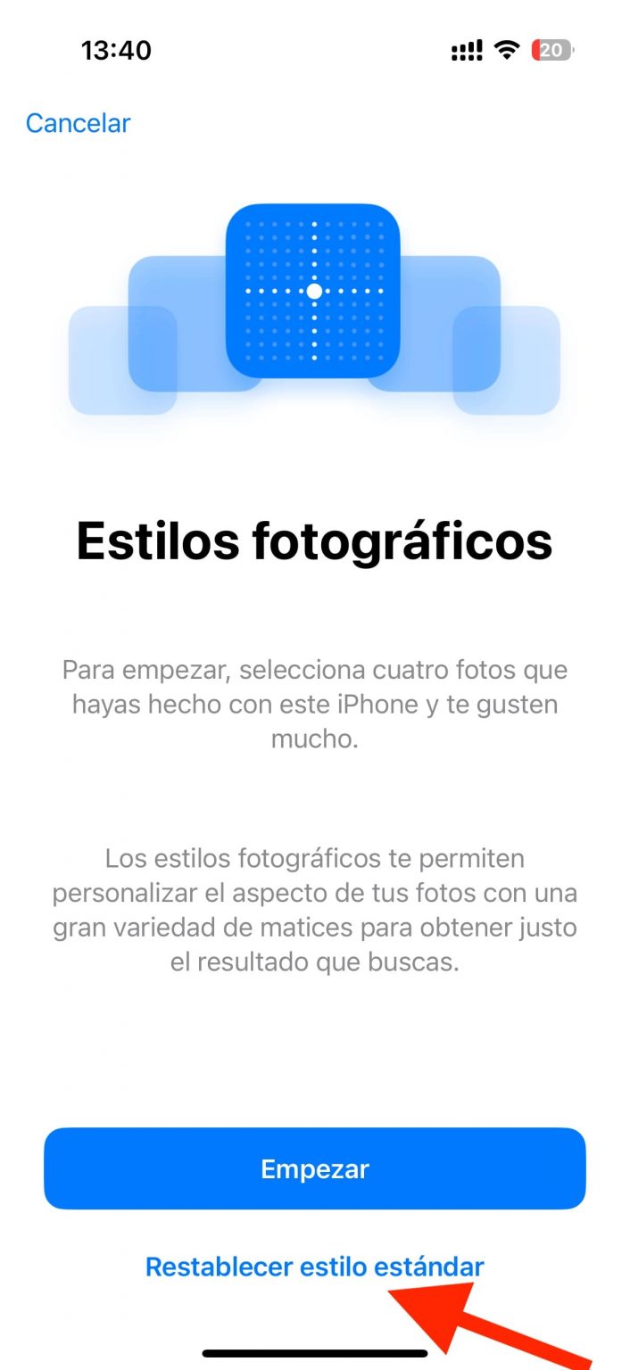 Cómo predefinir paso a paso los estilo fotográficos en el iPhone 16
