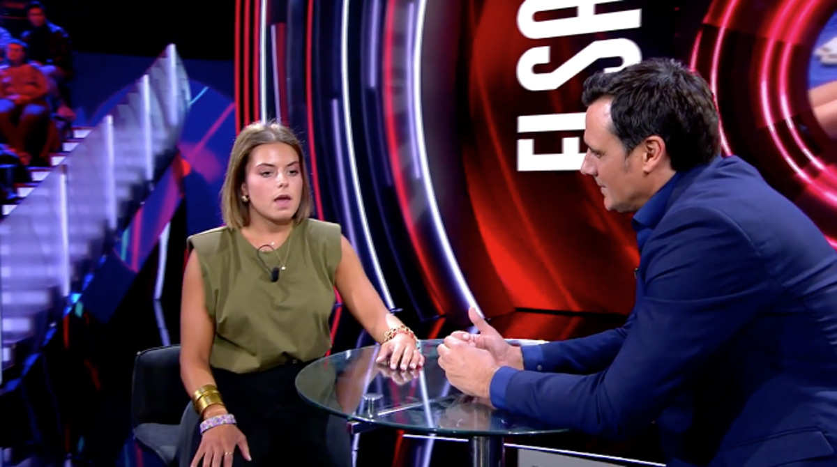 Elsa, muy criticada en el plató de ‘Gran Hermano’ tras su expulsión