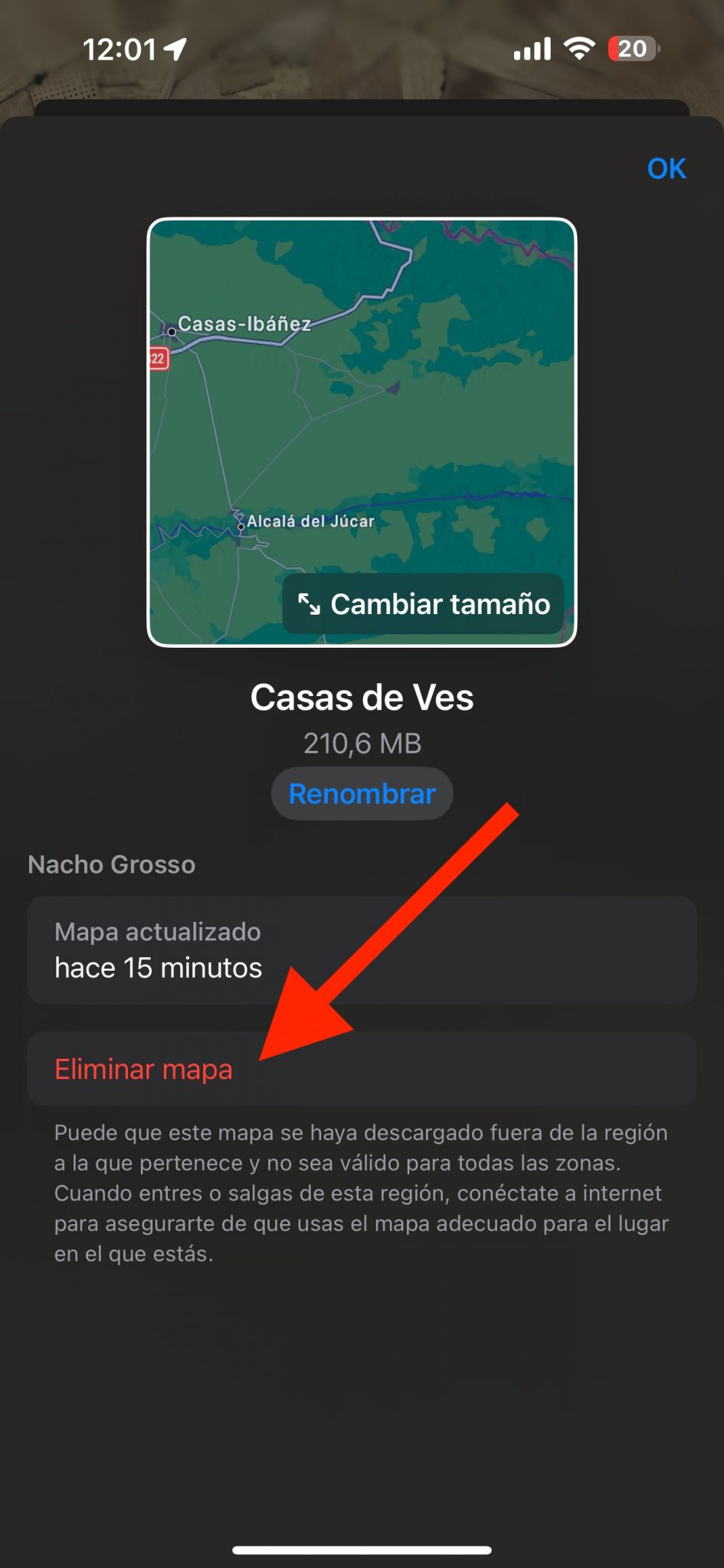 Cómo utilizar los mapas sin conexión de Apple Mapas