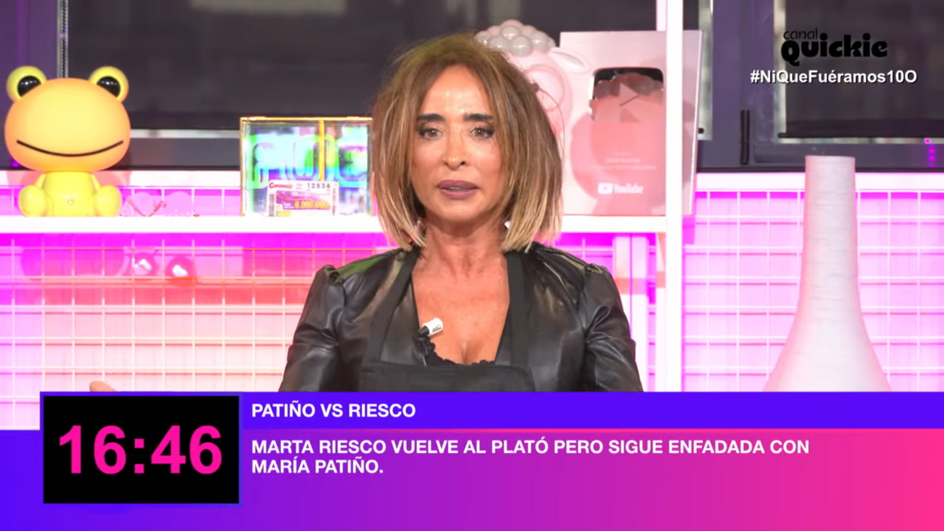 Marta Riesco, entre lágrimas tras un enfrentamiento con María Patiño