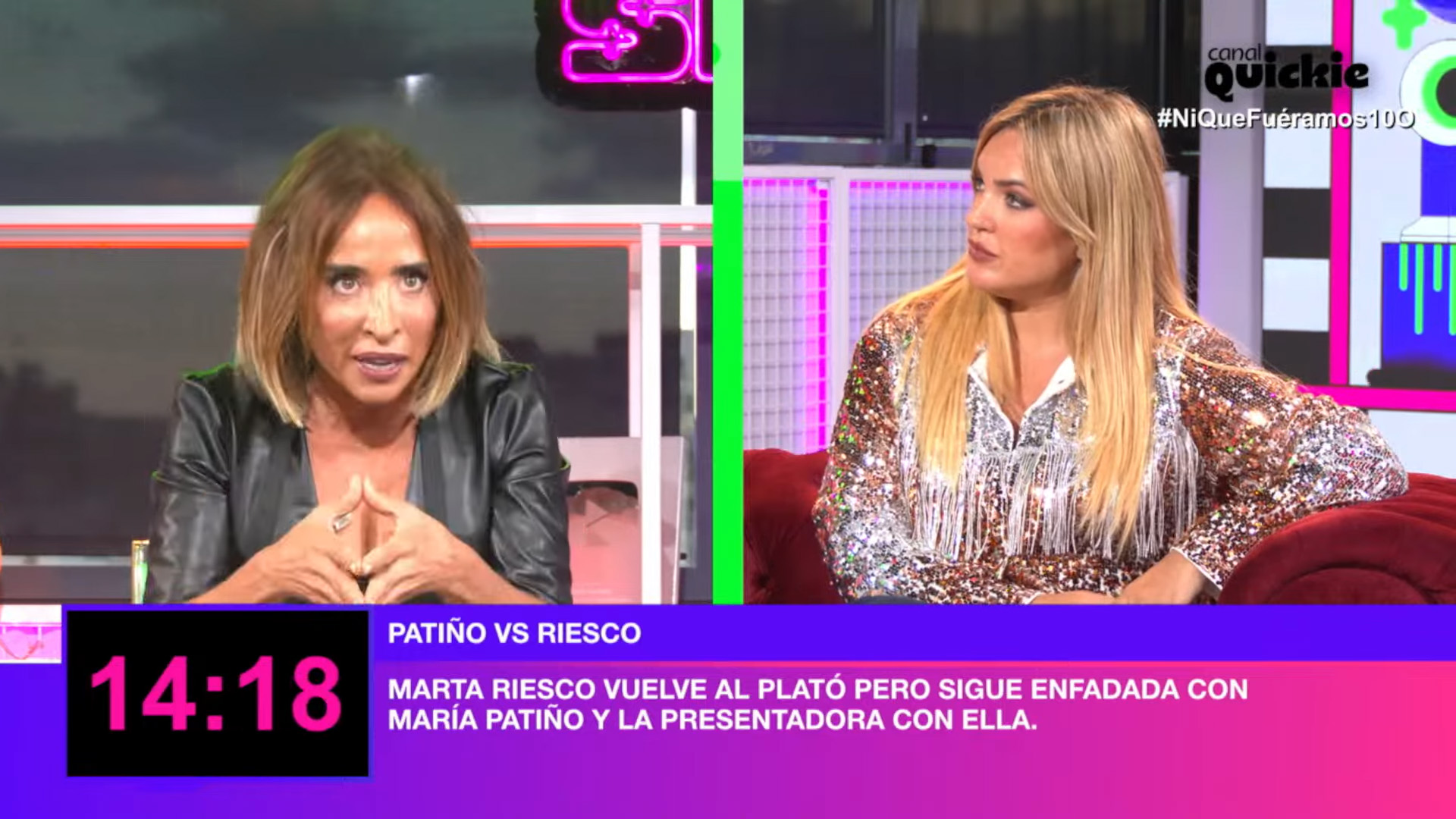 Marta Riesco, entre lágrimas tras un enfrentamiento con María Patiño