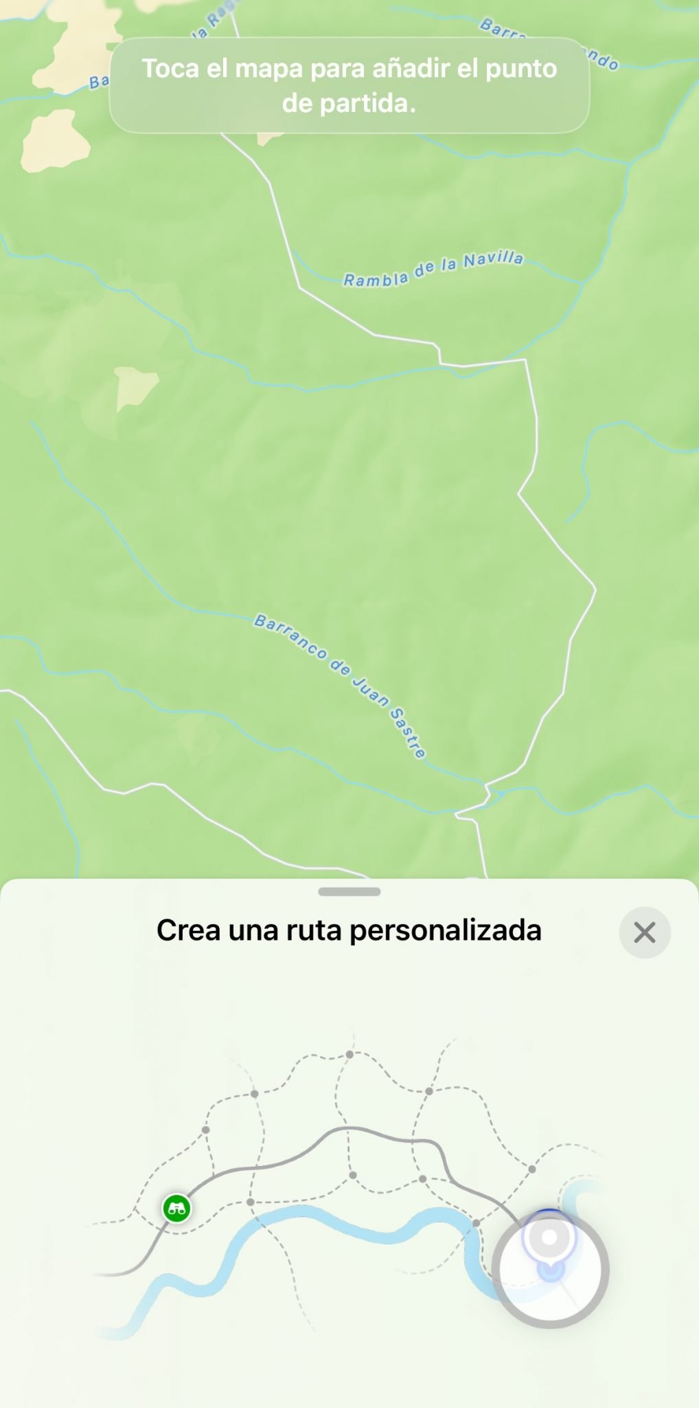 Cómo crear una ruta personalizada en Apple Mapas