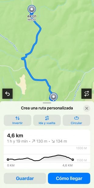Cómo crear una ruta personalizada en Apple Mapas