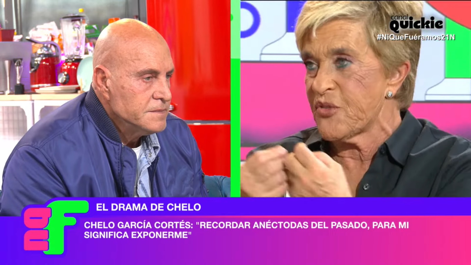 María Patiño, muy crítica con Chelo García Cortés en Ni que fuéramos ...