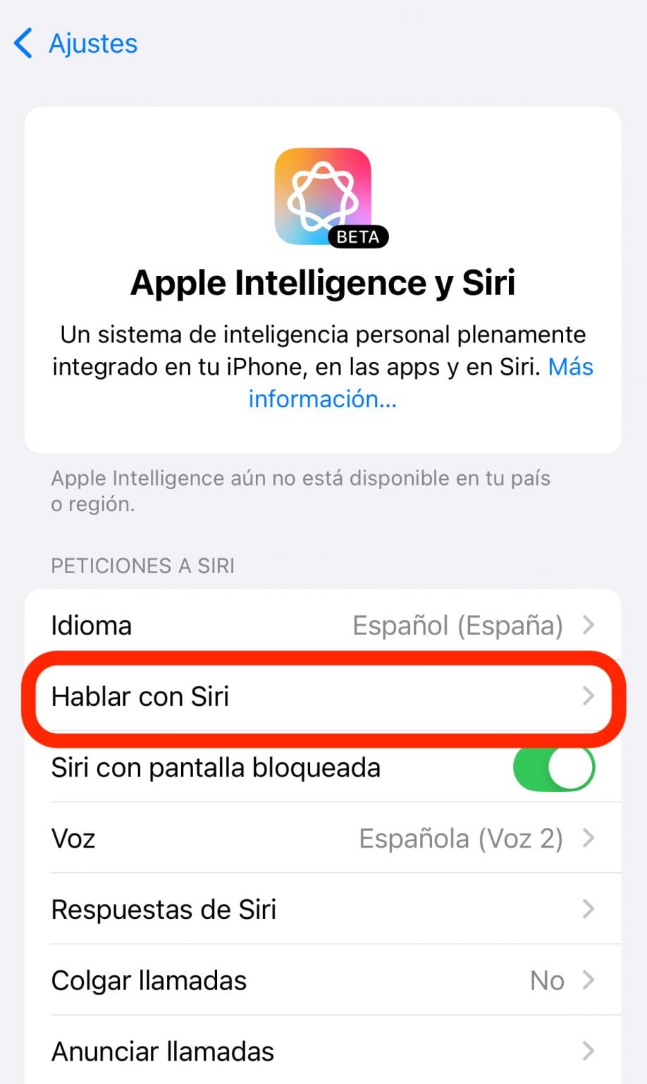 Siri no me hace caso en mi iPhone, ¿qué puedo hacer?