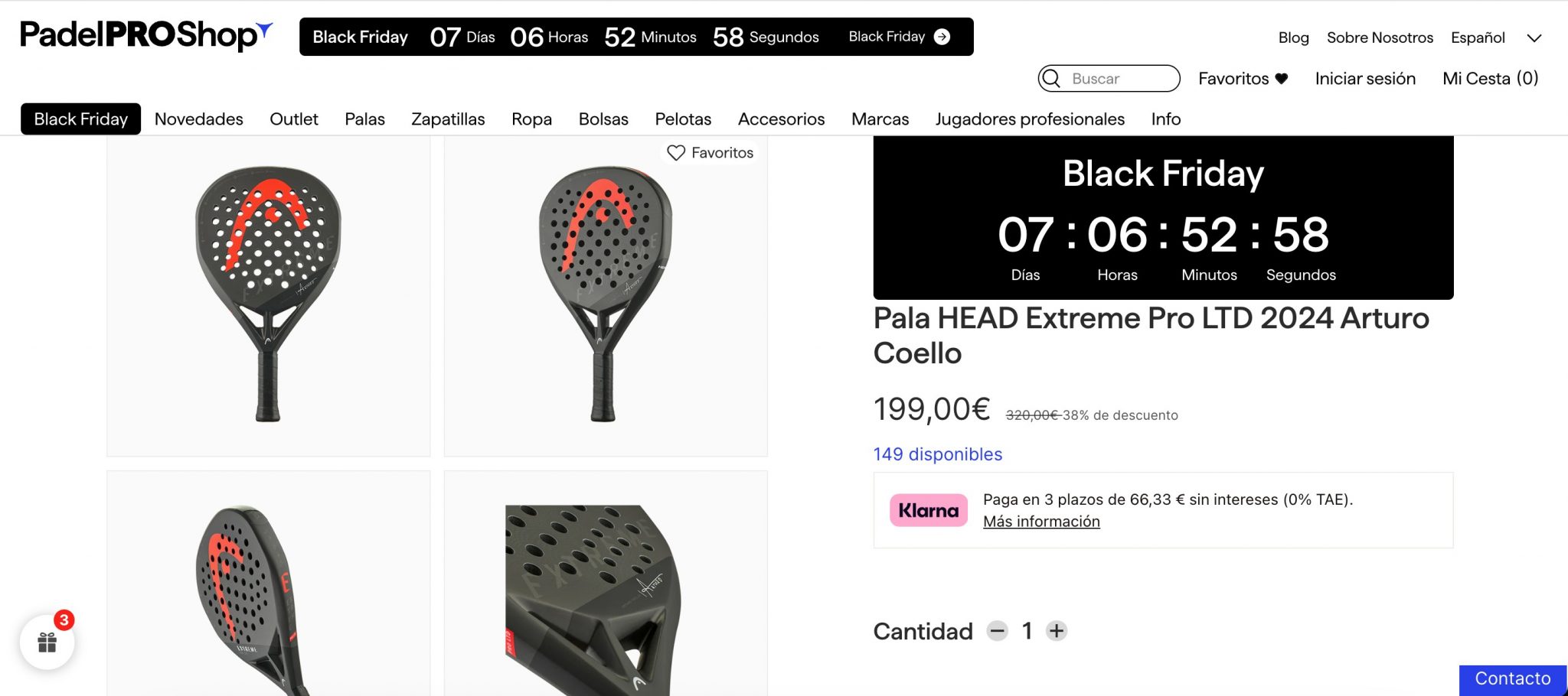 Las 5 palas de pádel más rebajadas por el Black Friday: no encontrarás ...