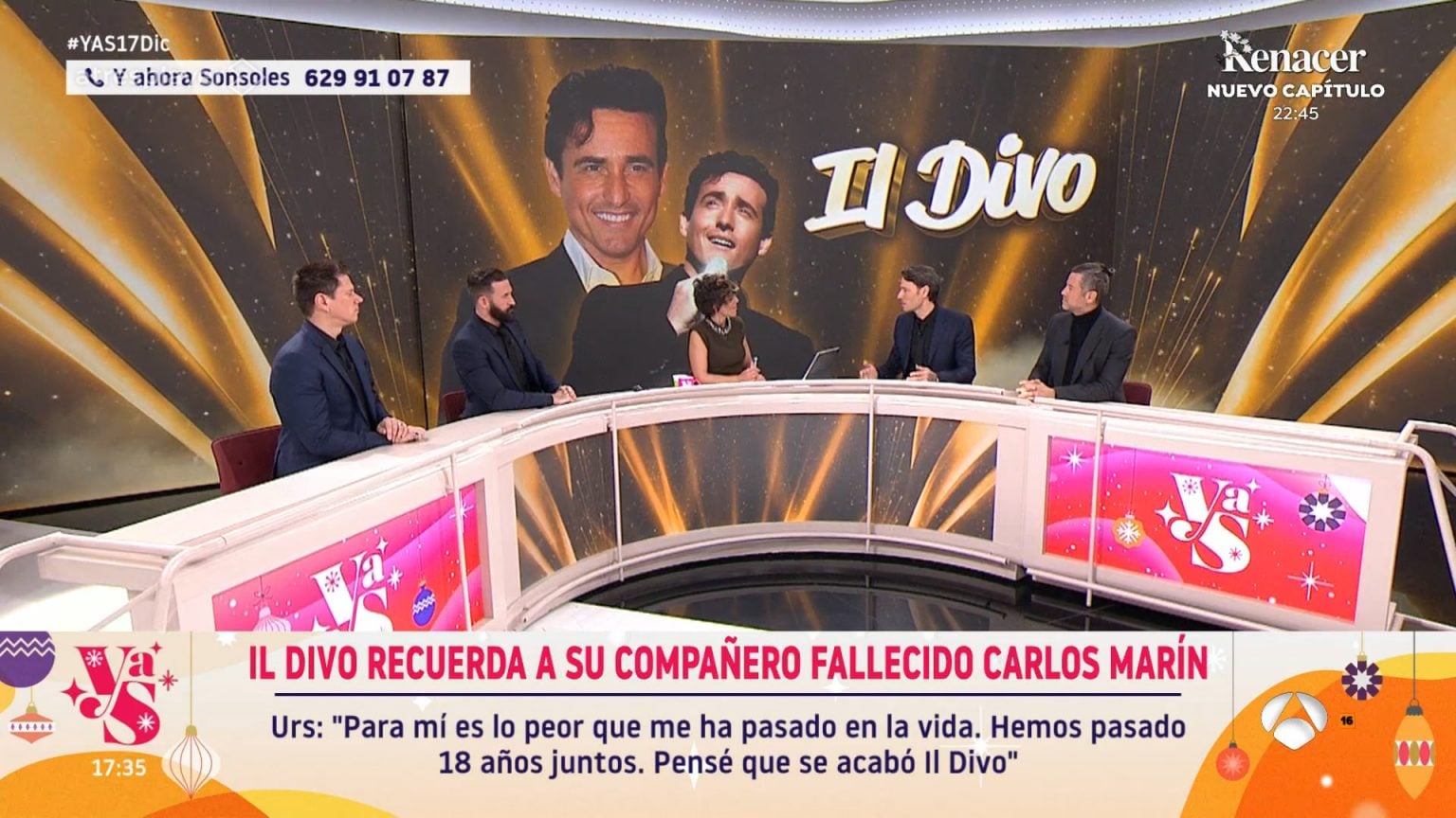 Il Divo: un miembro del grupo se pronuncia tras la muerte de Carlos Marín