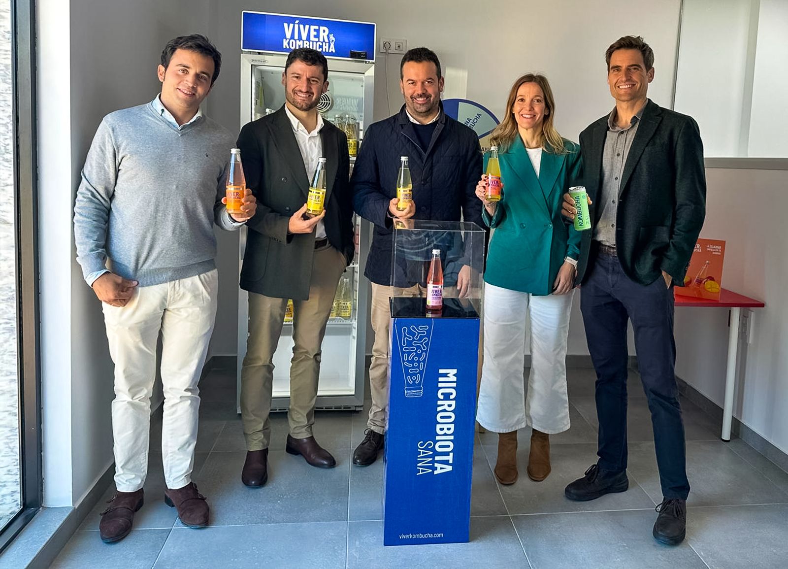 AMC GLOBAL y Víver Kombucha impulsa la producción de kombucha