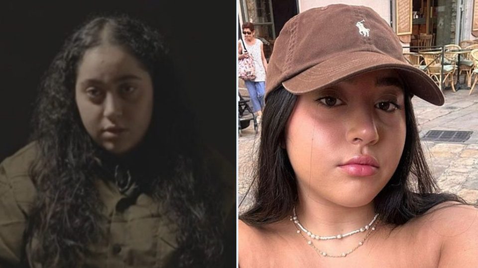 Los padres de la rehén Liri Albag, de 19 años, del último vídeo de ...