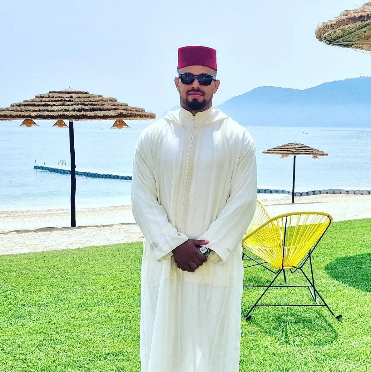 Pillan a Mohamed VI en Abu Dabi con su íntimo amigo el español Yusef Kaddur