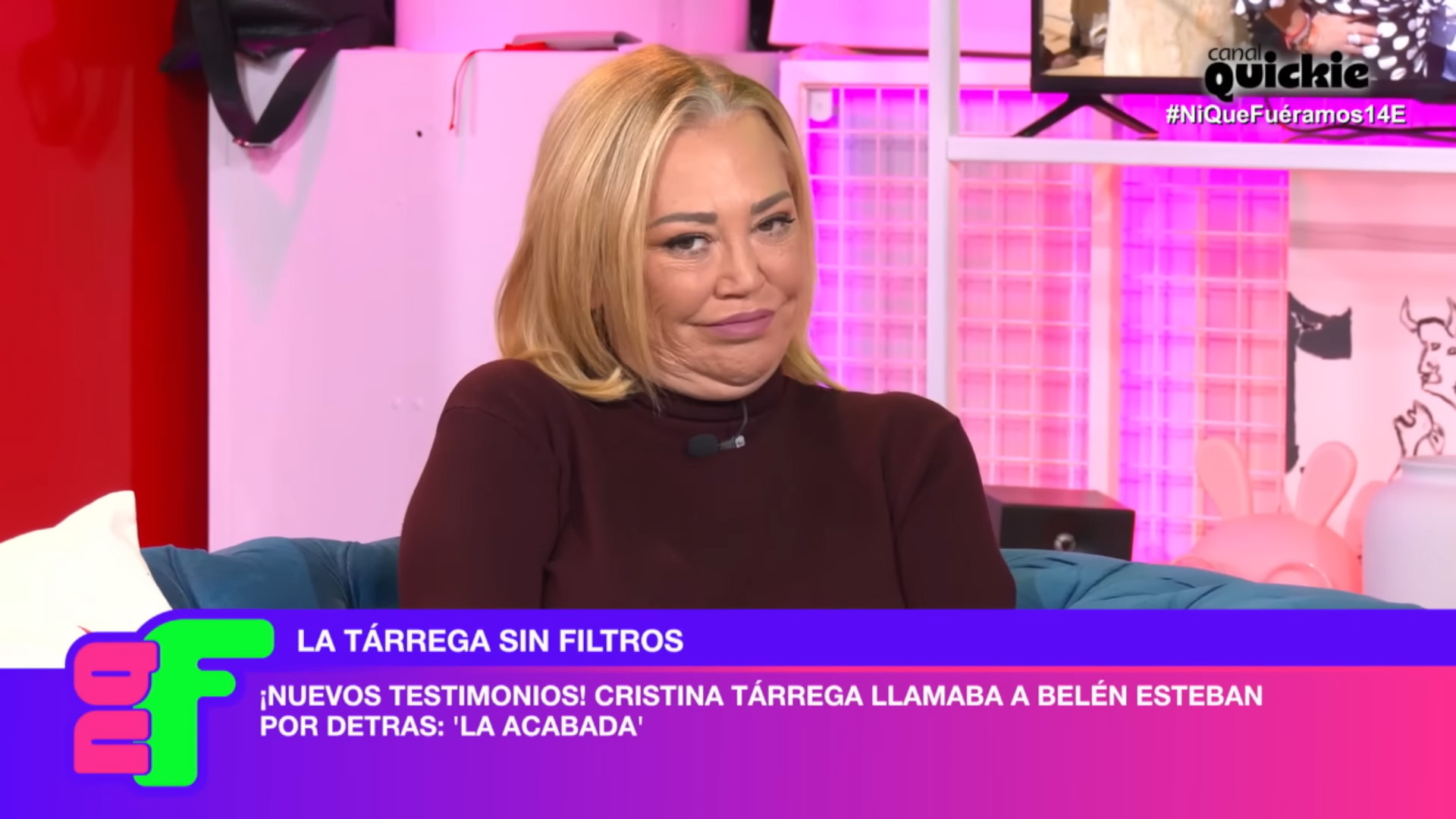 Belén Esteban estalla contra Cristina Tárrega: "¡Acabada, tú!"