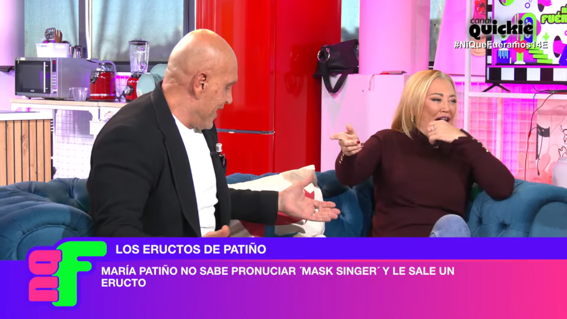 Kiko Matamoros se tira un eructo en 'Ni que fuéramos': "¡Qué asco!"