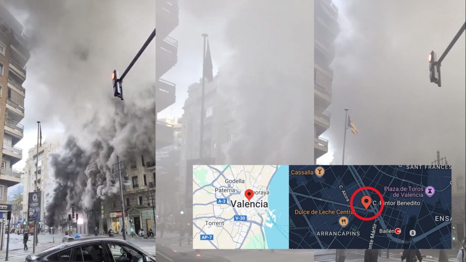 Todo lo que se sabe del incendio en un bingo de Valencia