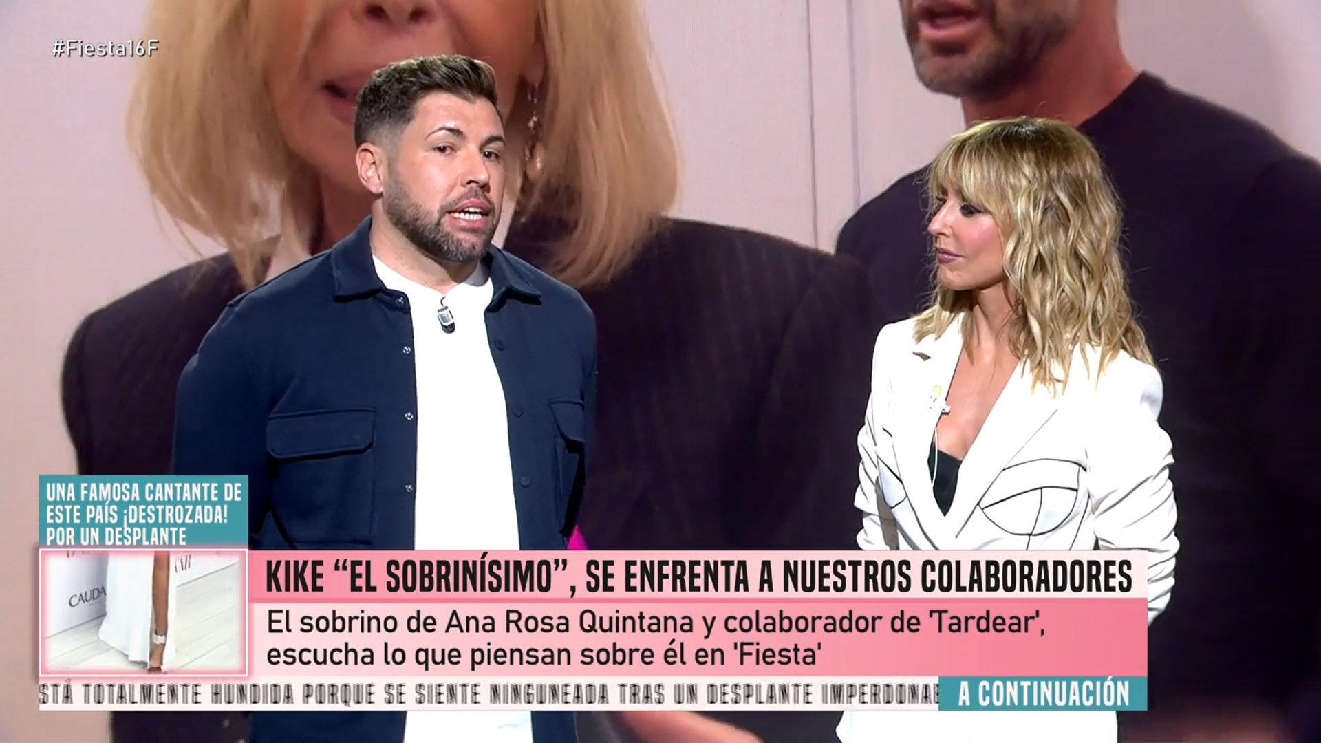 Emma García se pronuncia sobre la audiencia de 'Fiesta'