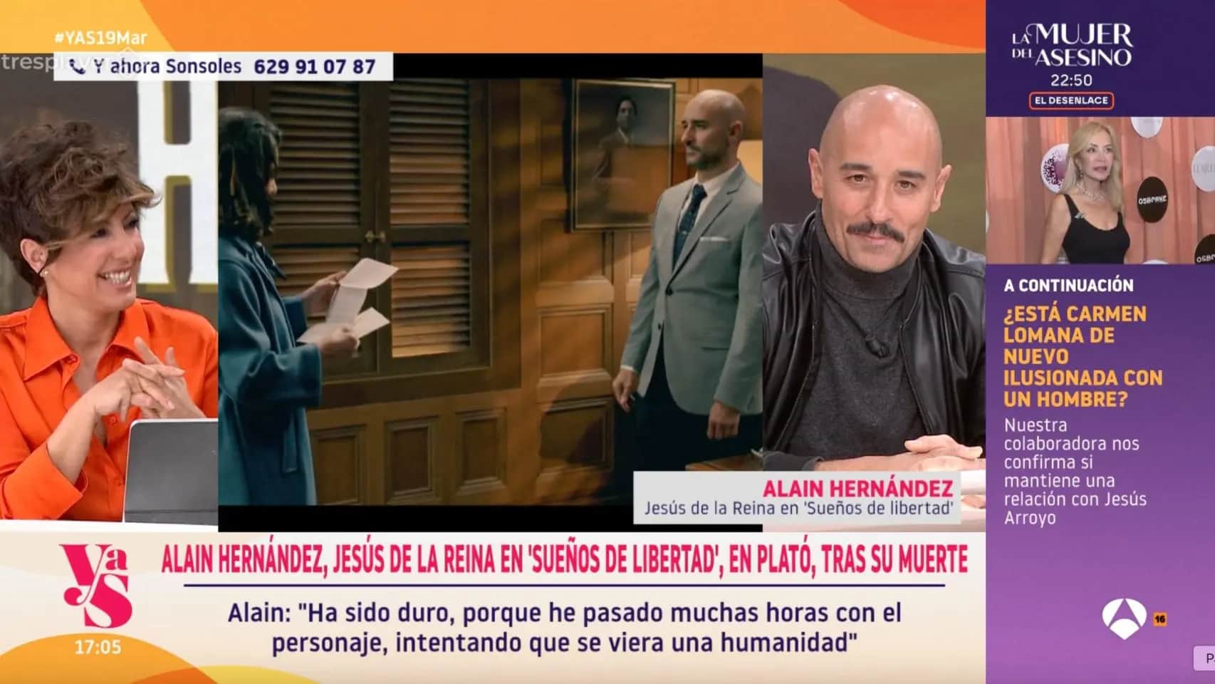 Sueños de libertad: Alain Hernández (Jesús) explica su salida de la serie