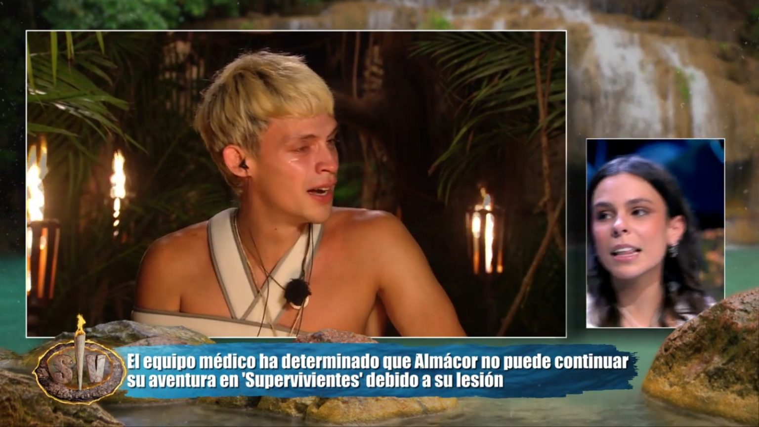 Almácor: su reacción al saber que debe abandonar Supervivientes 2025