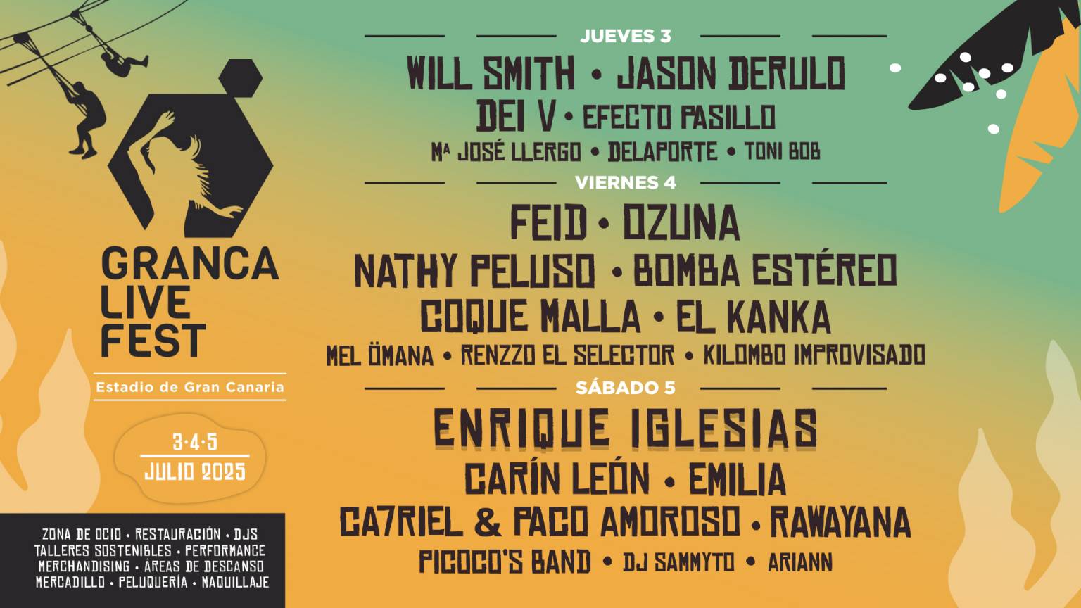 Granca Live Fest sorprende con su himno: así suena 'Granca Love', de ...