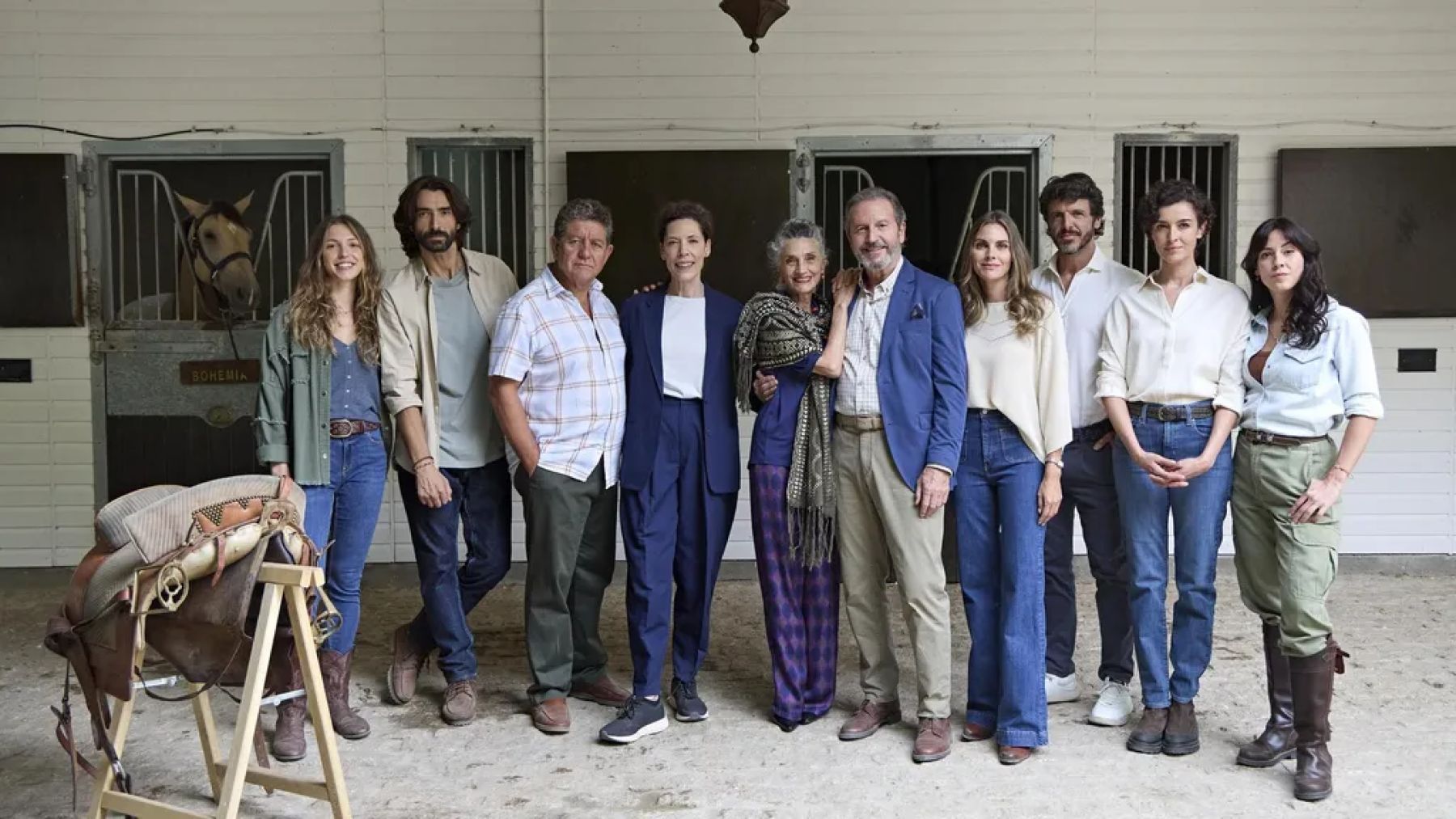 Dentro del rodaje de 'Pura Sangre', la nueva serie de Telecinco con ...
