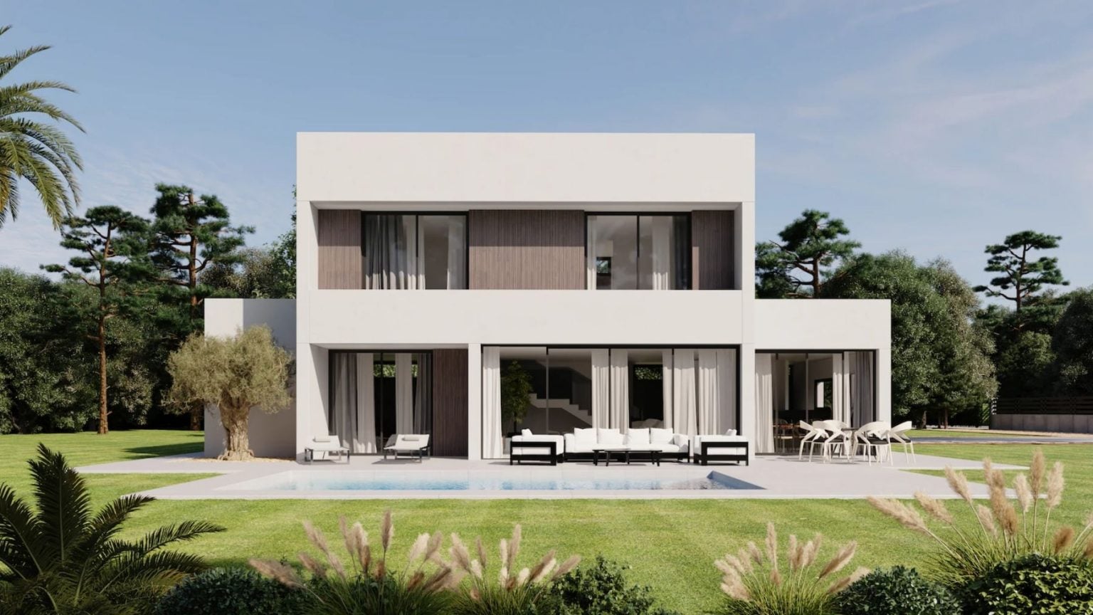 180 metros, 3 dormitorios y dos baños: la casa prefabricada de diseño ...