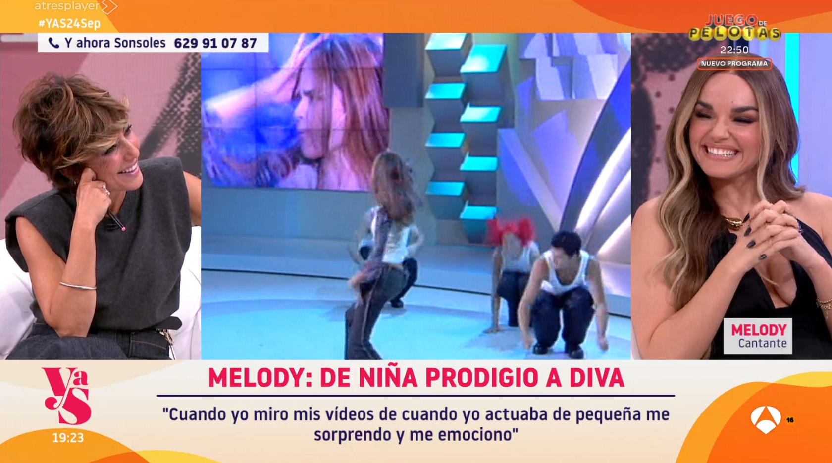 Melody se sincera en 'Y ahora Sonsoles' sobre 'Eurovisión': "Mi vida es ...