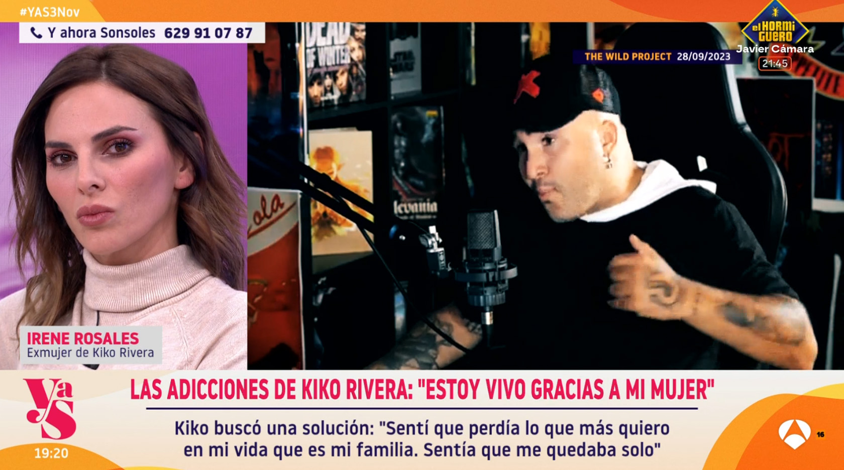 Irene Rosales se sincera sobre las adicciones de Kiko Rivera: "He ...