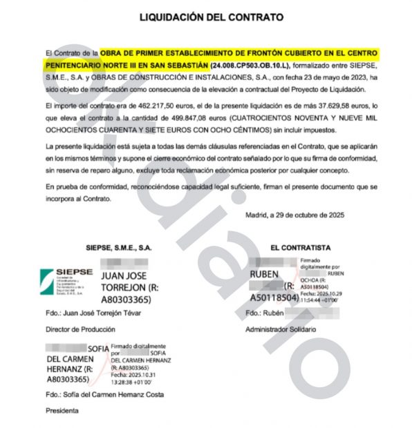Interior gasta 600.000 € en un frontón para la cárcel de Zubieta a la ...