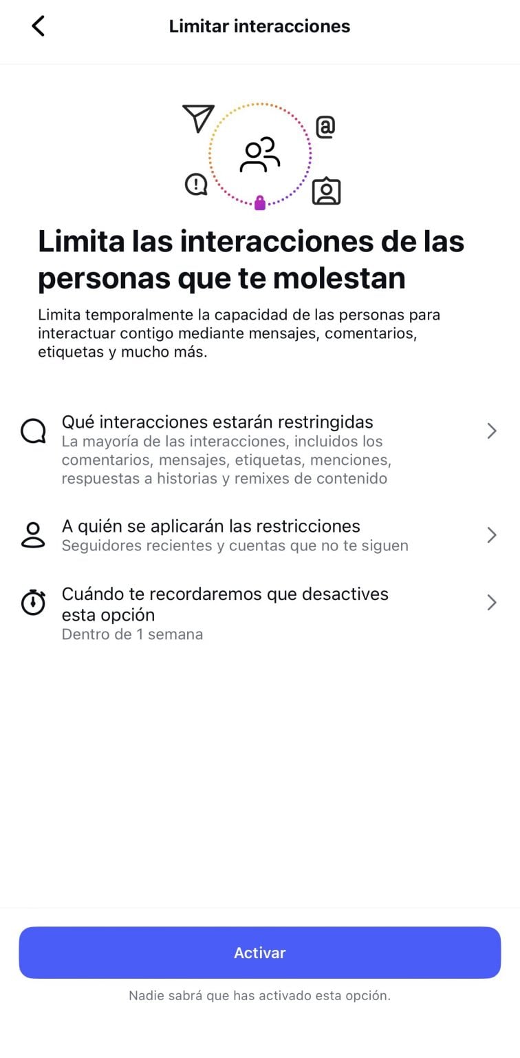 Cómo limitar interacciones en Instagram y evitar que te molesten sin ...