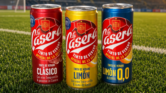 Tinto de Verano La Casera® se viste con los colores de la Selección ...