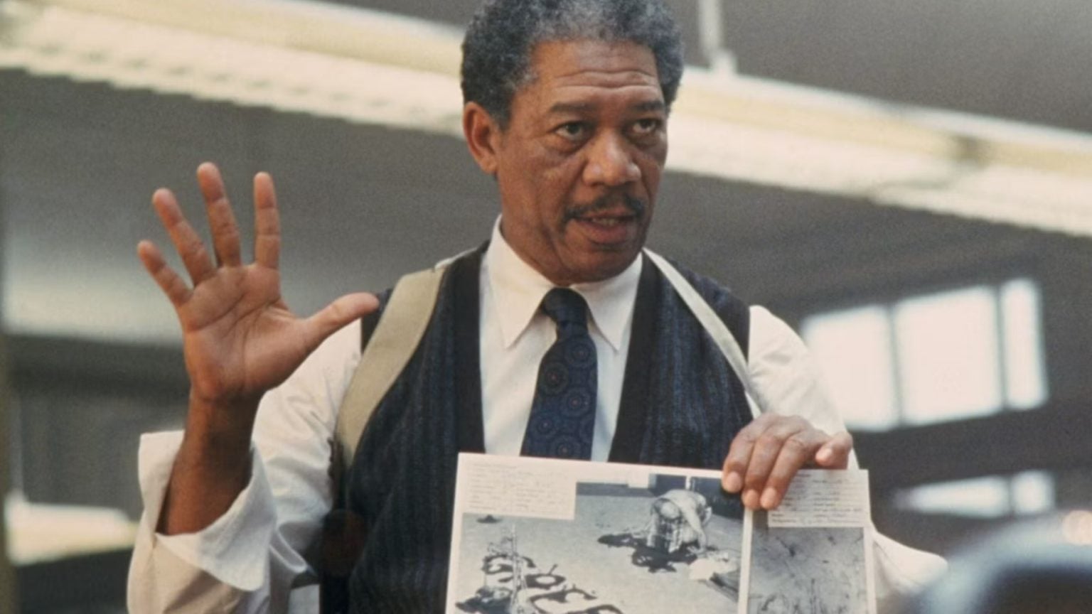 La reflexión vital de Morgan Freeman (89 años): "La apatía es la ...