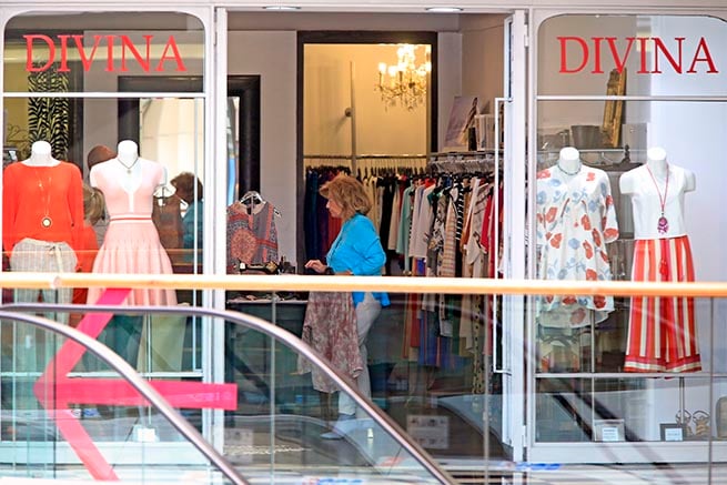 María Teresa Campos, tarde de compras con su hija Carmen