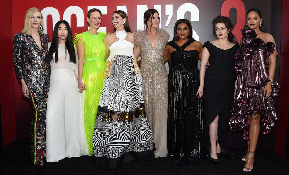 Golpe de estilo en el estreno de Ocean’s 8