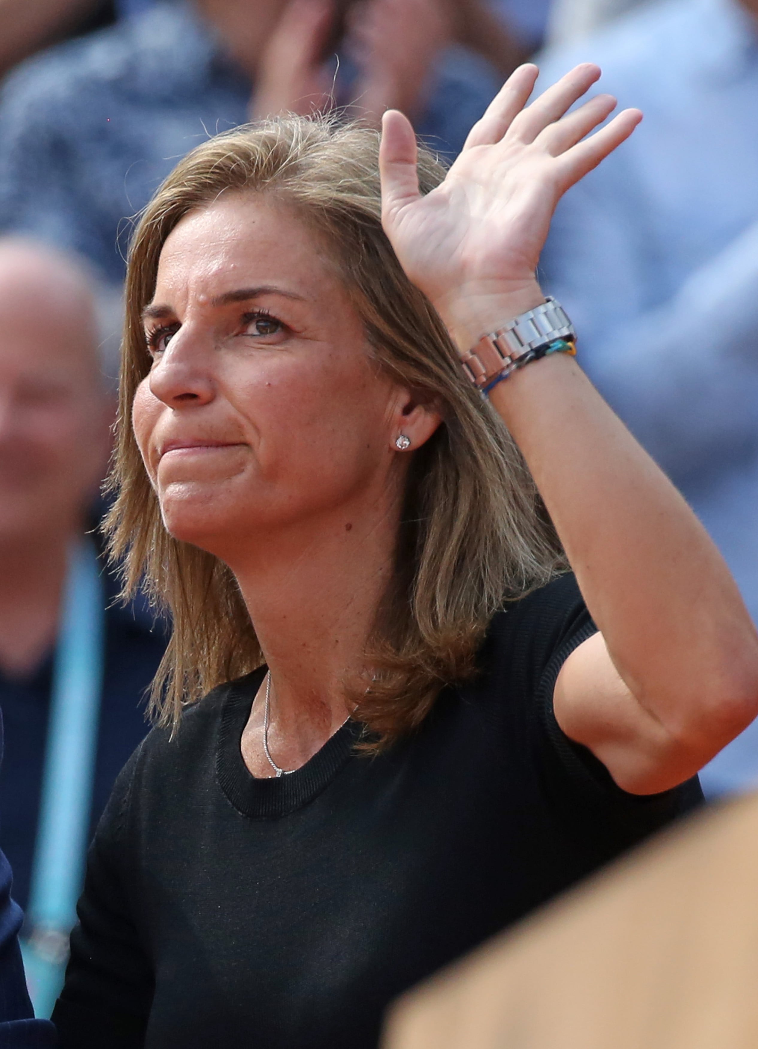 Arantxa Sánchez Vicario, ovacionada en el Roland Garros