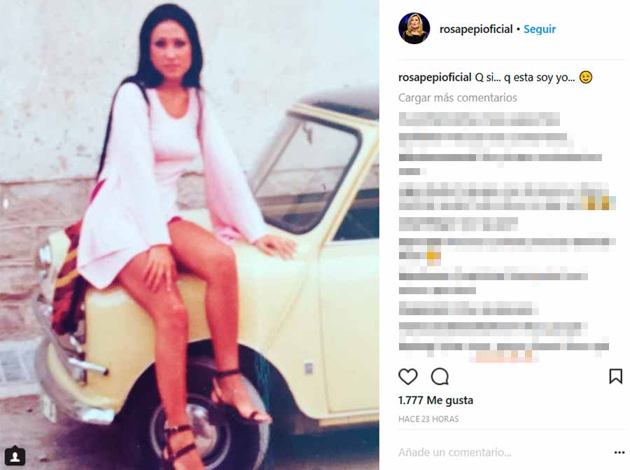 ¿Nostalgia de tiempos pasados? Rosa Benito comparte su baúl de los ...