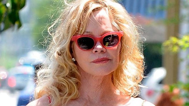Melanie Griffith muestra su cara más desconocida, literalmente