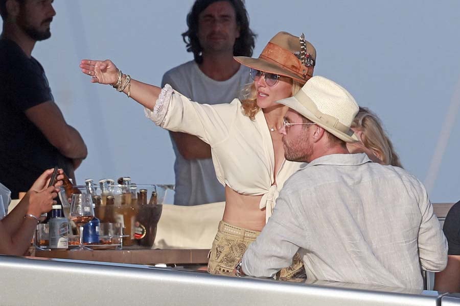 Elsa Pataky y su fiestón en Ibiza junto a Chris Hemsworth y Matt Damon