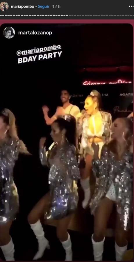 María Pombo: Muchas tartas, música y regalos, así ha sido la fiesta de ...