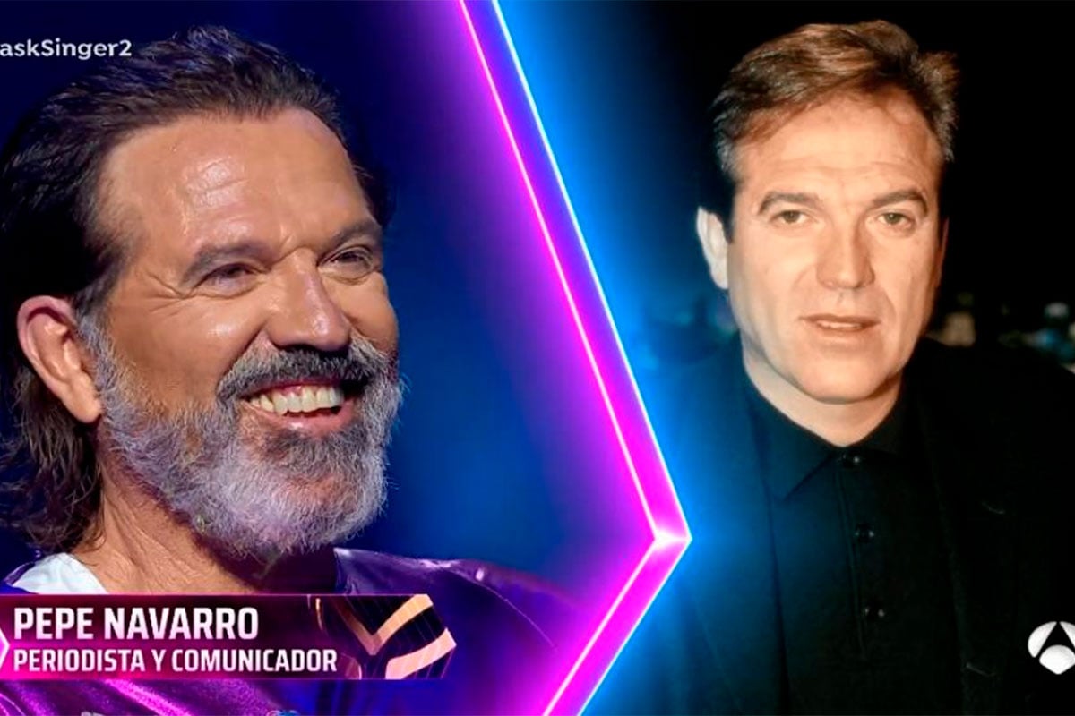 Mask Singer: Pepe Navarro vuelve a la televisión mostrando su cara ‘más ...
